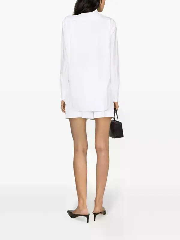 Moschino Chest-pocket Poplin Shirt - White