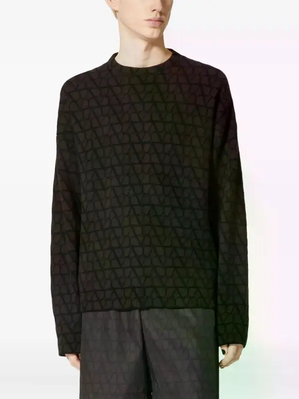 Valentino Garavani Toile Iconographe Wool Jumper