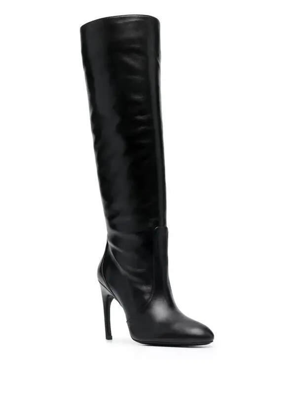 STUART WEITZMAN Luxecurve 100mm Round-toe Boots