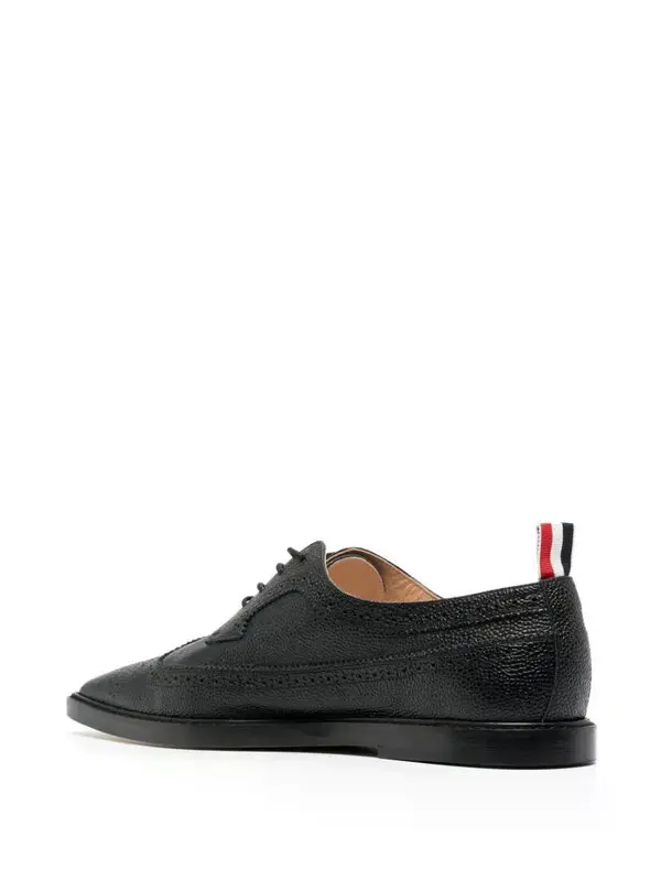 Thom Browne Pointed-toe Leather Brogues
