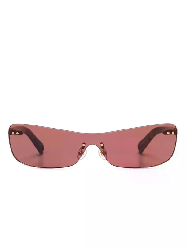 Jacquemus Rimless Sunglasses - Brown