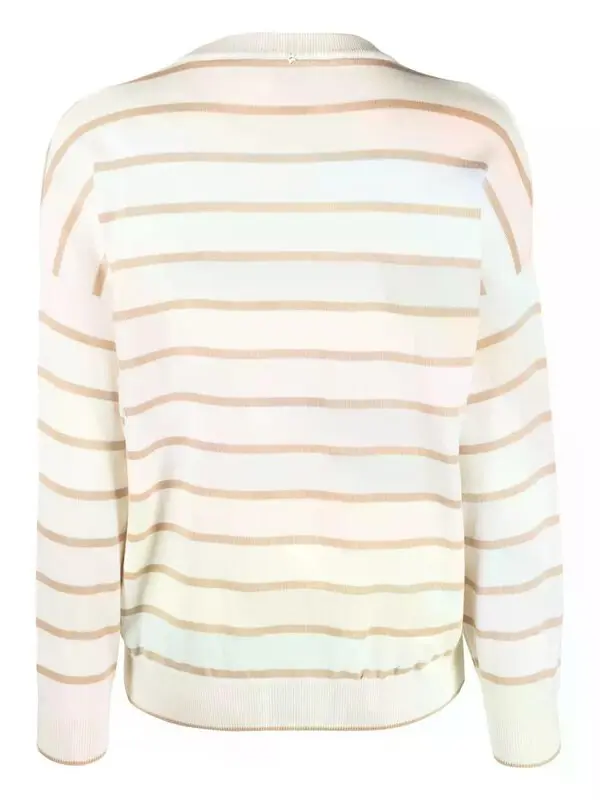 Lorena Antoniazzi Striped Fine-knit Jumper