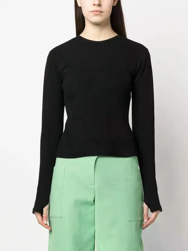 IOANA CIOLACU Open-back Sweatshirt