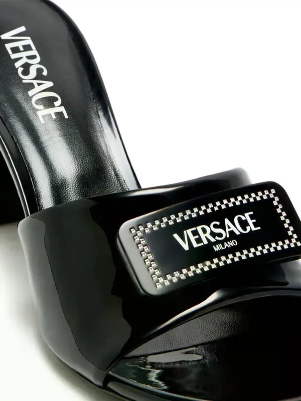 Versace 70mm Appliqué Sandals