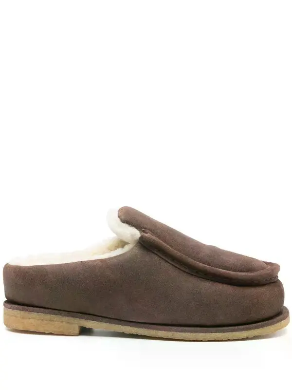 JW Anderson Padded Suede Slippers