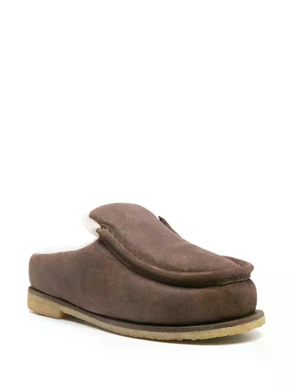 JW Anderson Padded Suede Slippers