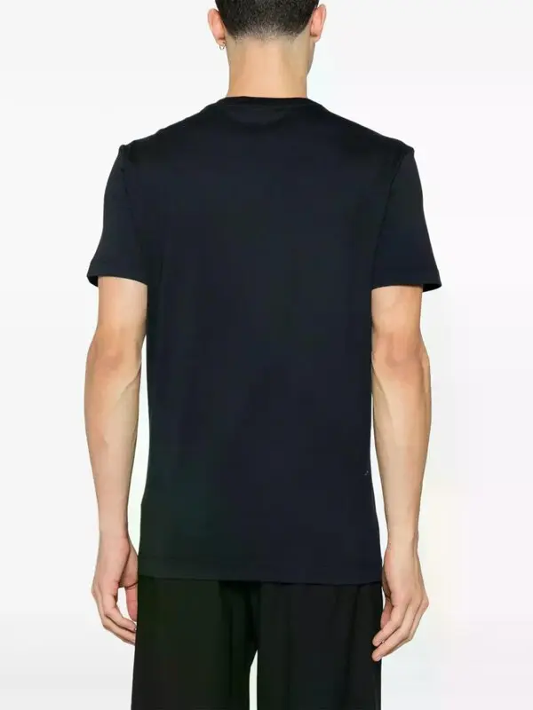 Dolce & Gabbana Logo-embroidered T-shirt - Blue