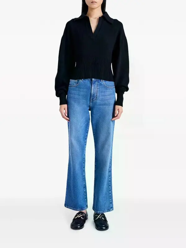 Proenza Schouler V-neck Cashmere Jumper - Black