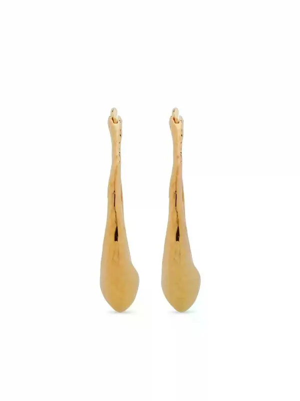 Monica Vinader Deia Hoop Earrings - Gold