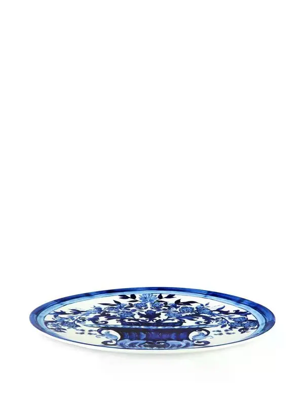 Dolce & Gabbana Blu Mediterraneo Porcelain Charger Plate