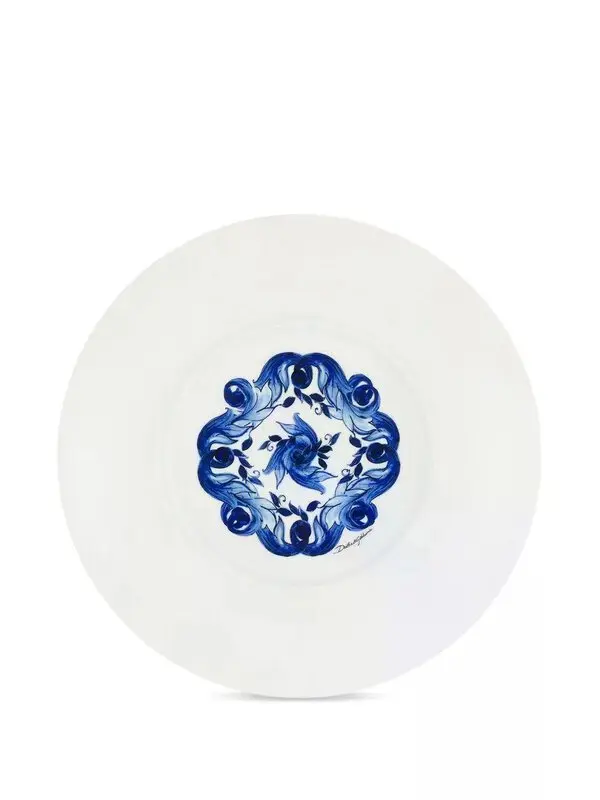 Dolce & Gabbana Blu Mediterraneo Porcelain Charger Plate
