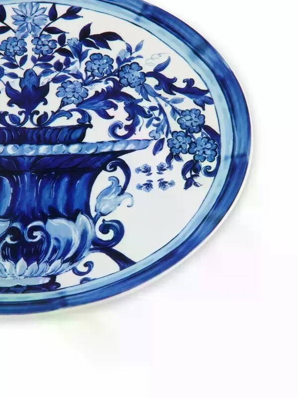 Dolce & Gabbana Blu Mediterraneo Porcelain Charger Plate
