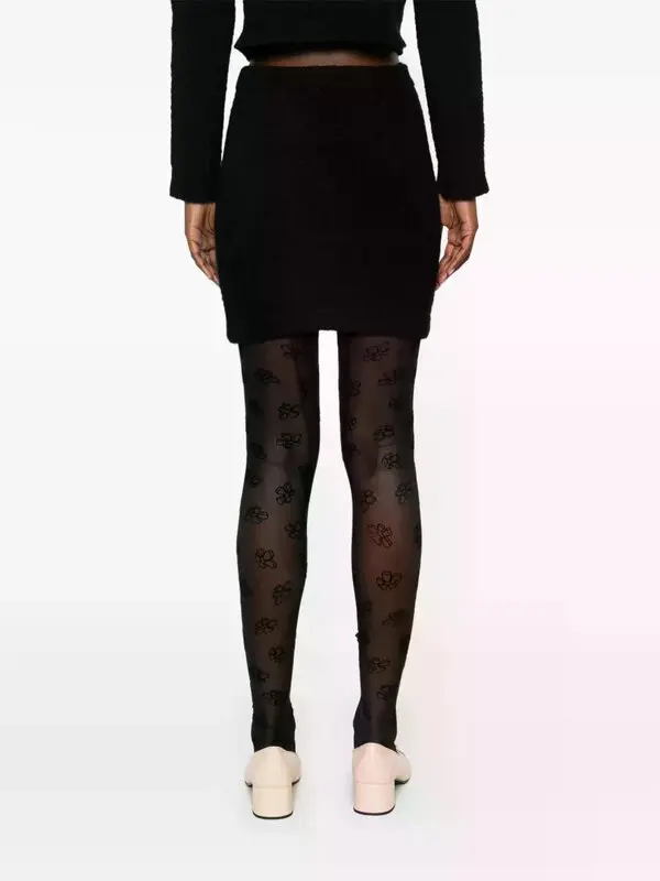SELF-PORTRAIT Knitted Mini Skirt