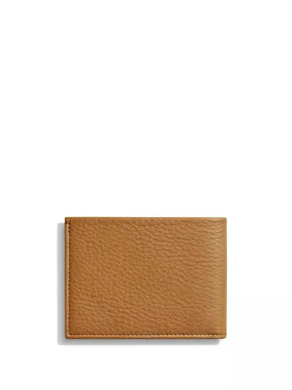 Shinola Slim Grained-leather Bi-fold Wallet