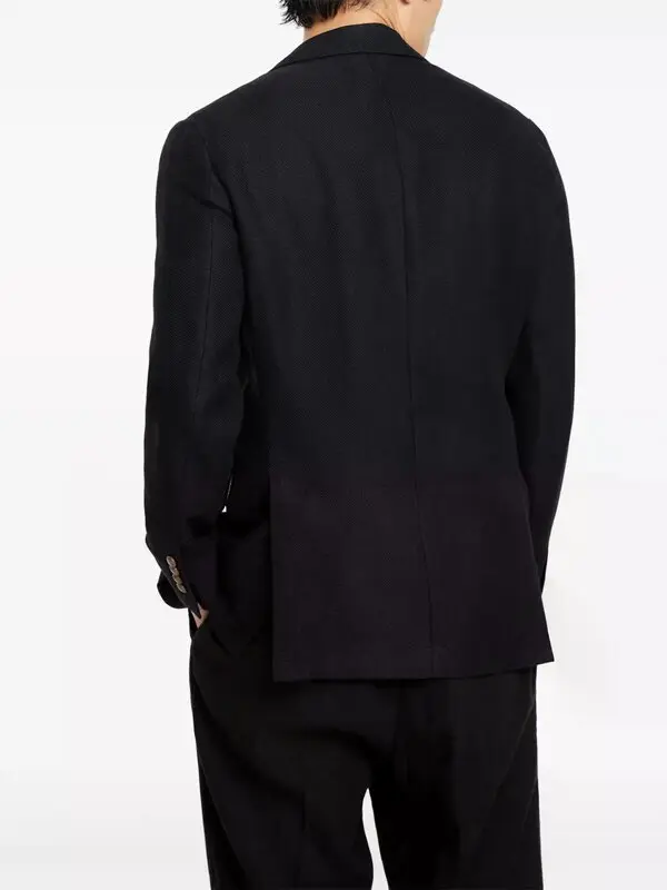 Brunello Cucinelli Peak-lapels Linen-blend Blazer