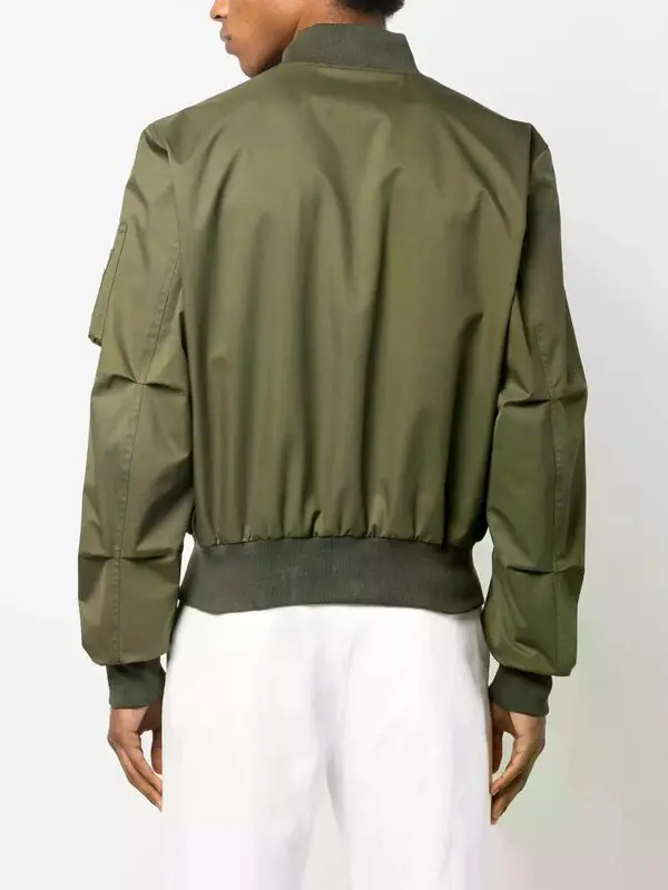 Kiton Zip-up Cotton-blend Bomber Jacket