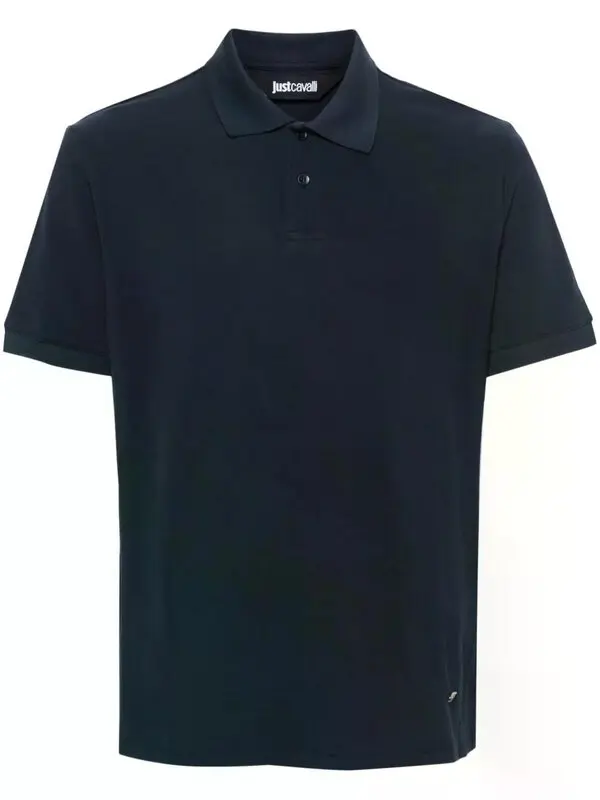 Just Cavalli Piqué-weave Polo Shirt
