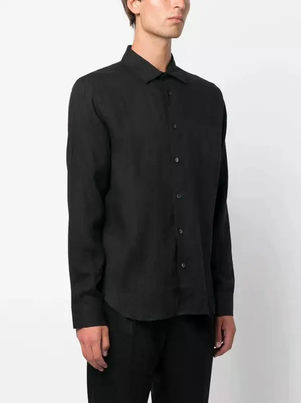 Orlebar Brown Giles Long-sleeve Linen Shirt