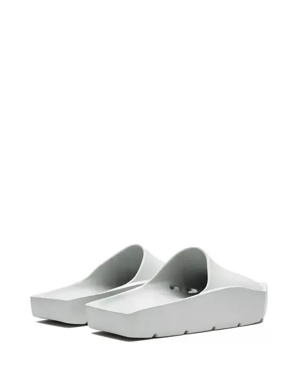 JORDAN Air Hex Sp Light Silver Mules - White