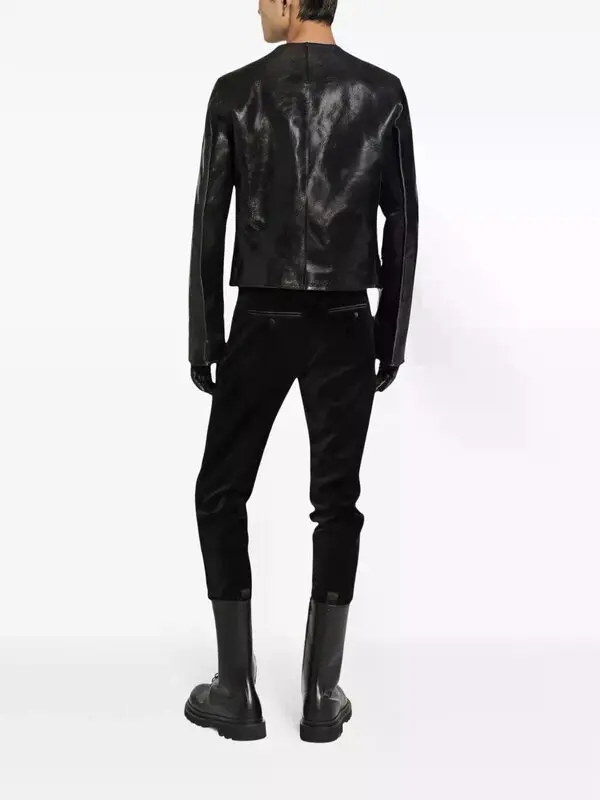 Dolce & Gabbana Zipped Collarless Jacket