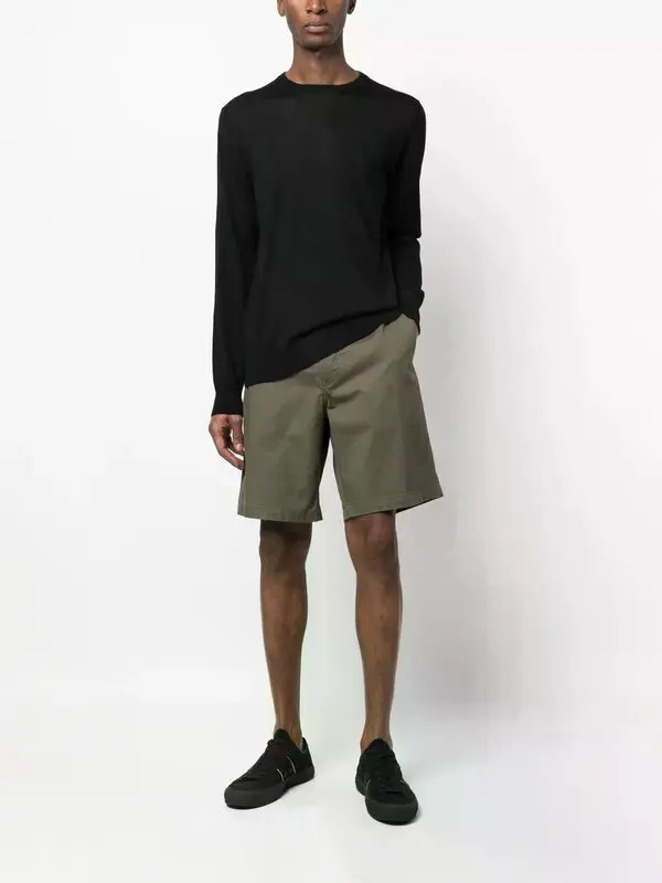BALLANTYNE Crew-neck Wool Jumper - Black