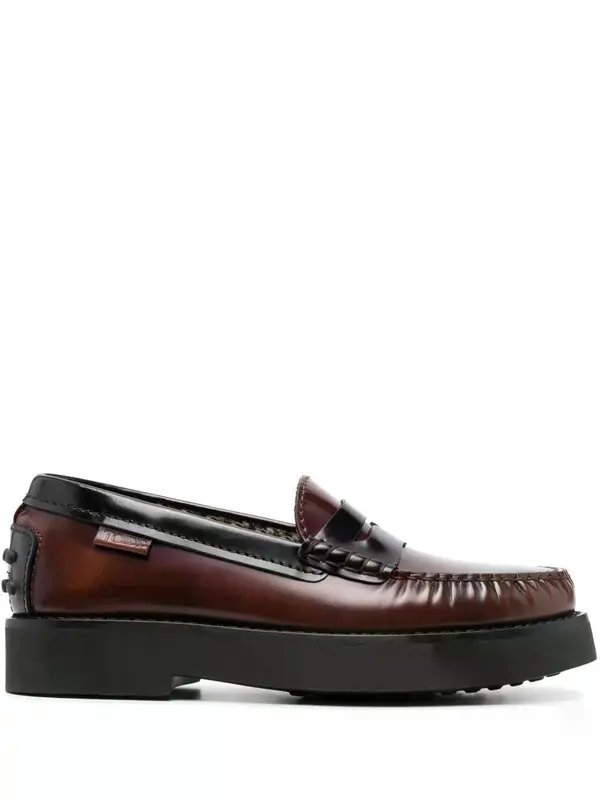 TOD'S Two-tone Leather Loafers