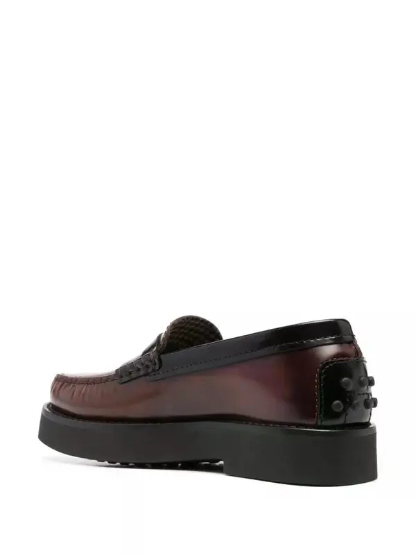TOD'S Two-tone Leather Loafers