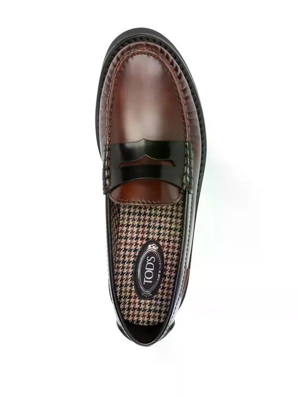 TOD'S Two-tone Leather Loafers