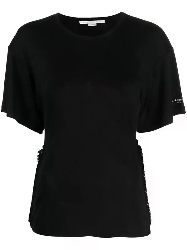 Stella McCartney Raglan-sleeved T-shirt - Black