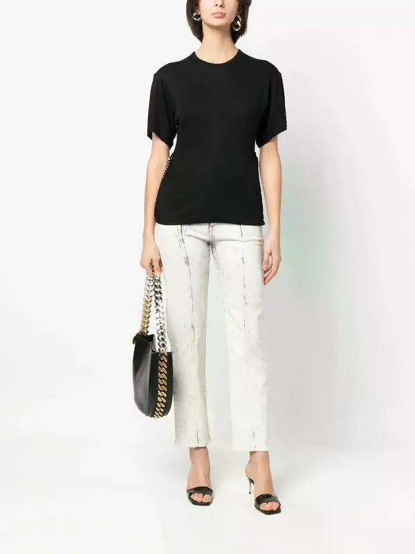 Stella McCartney Raglan-sleeved T-shirt - Black