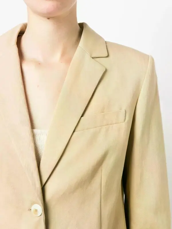 TWINSET Single-breasted Tailored Blazer - Neutrals
