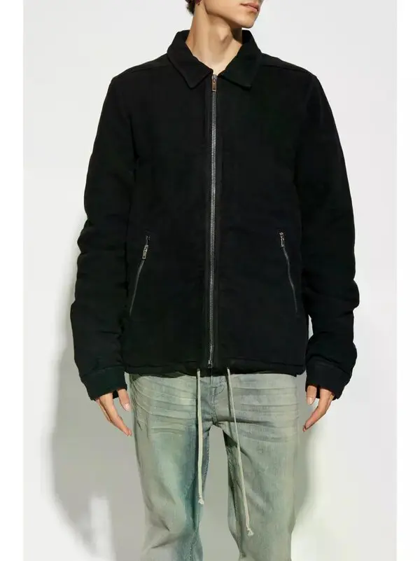 Rick Owens Zipped Jacket - Black