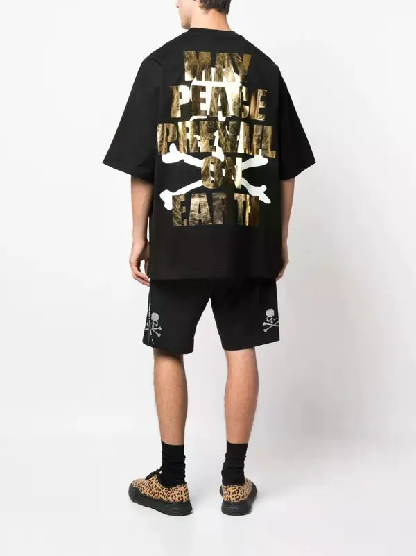 MASTERMIND WORLD Oversized Logo-print T-shirt