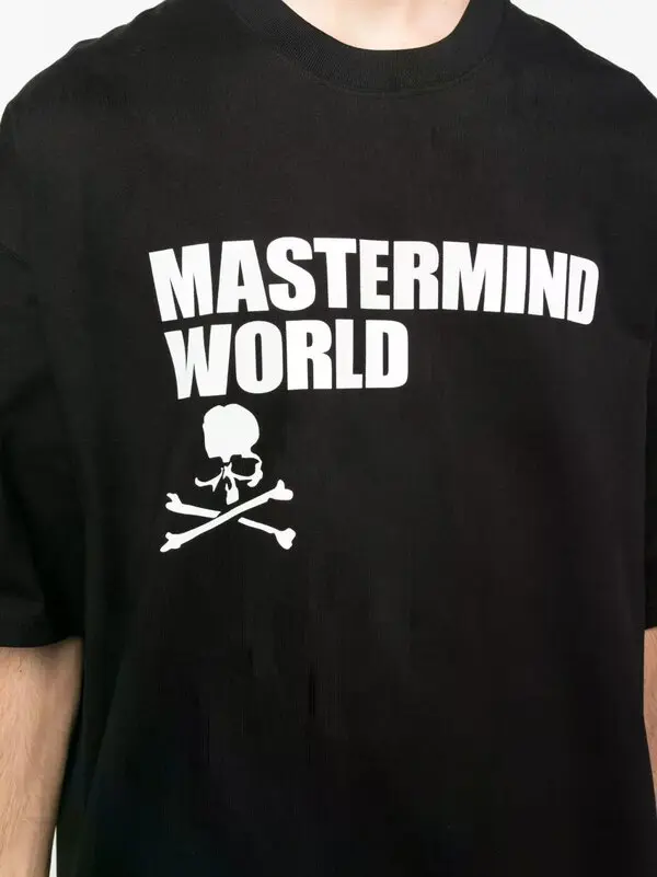 MASTERMIND WORLD Oversized Logo-print T-shirt