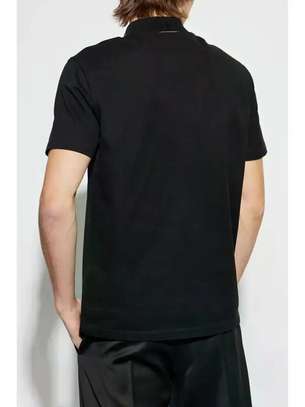 Versace Stripe-detail Polo Shirt