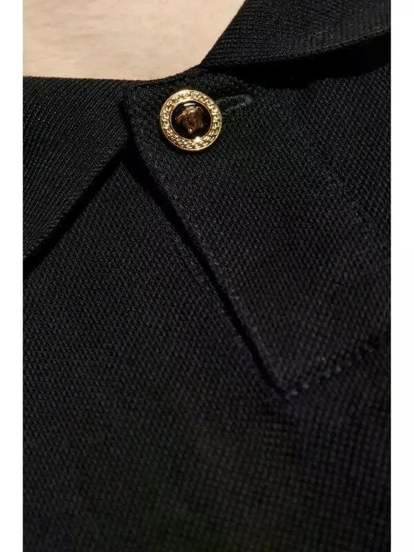 Versace Stripe-detail Polo Shirt