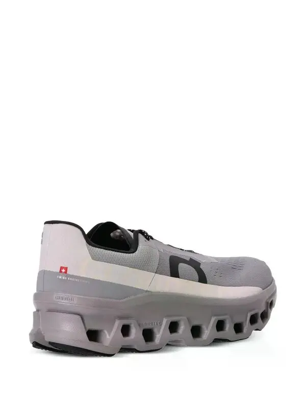 On Cloudmonster Alloy Silver Sneakers - Grey