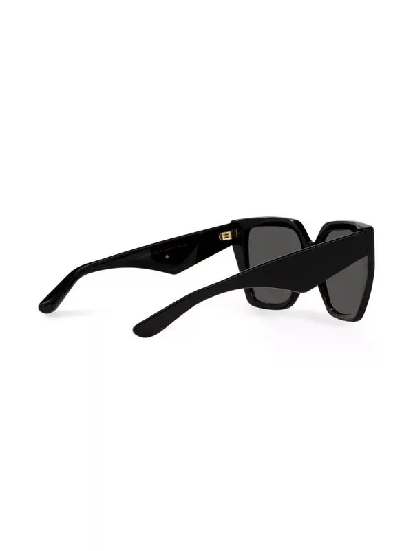 Dolce & Gabbana Square Frame Sunglasses With Logo Detail