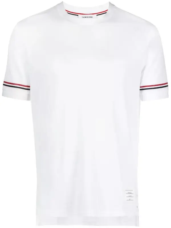 Thom Browne Rwv-stripe Knitted Top