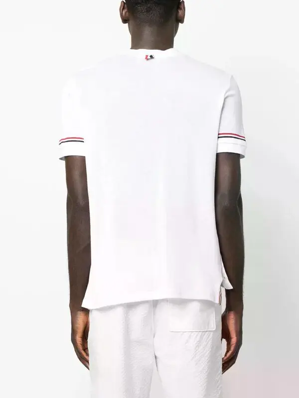 Thom Browne Rwv-stripe Knitted Top