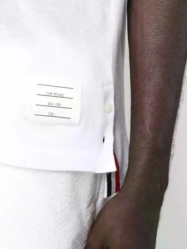 Thom Browne Rwv-stripe Knitted Top