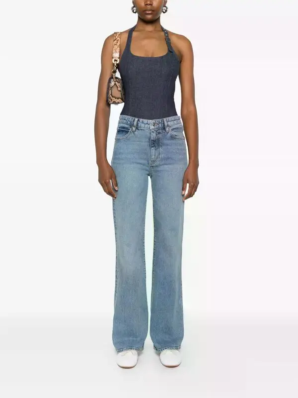 FRAME The Arrow Bootcut Jeans - Blue