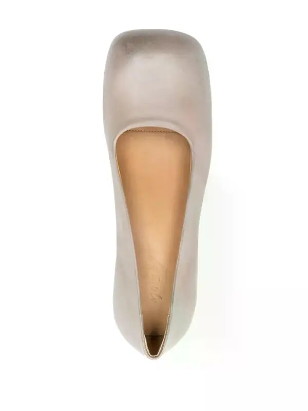 Marsèll 50mm Tillo Square-toe Pumps - Grey