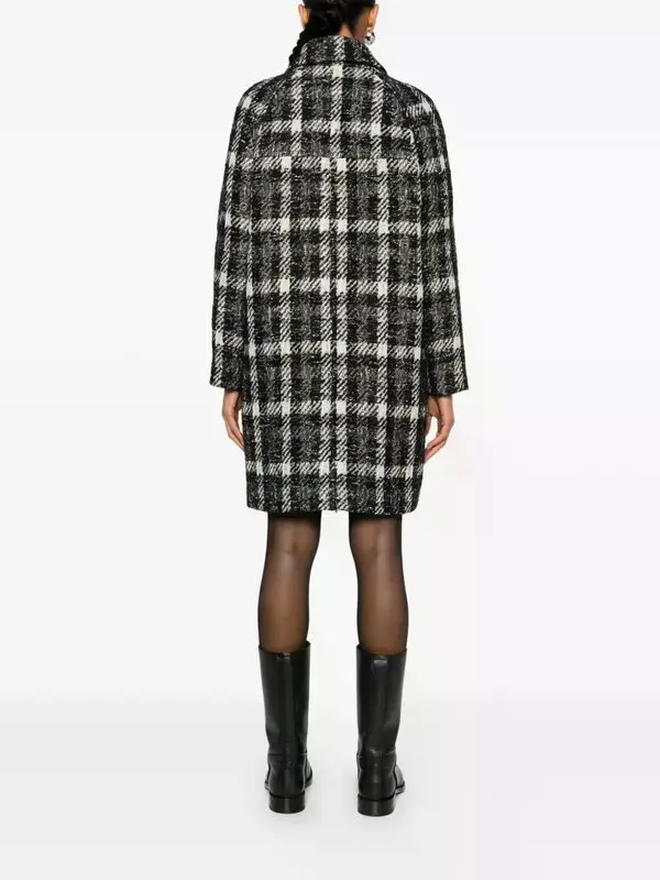 FAY Double-breasted Bouclé Coat