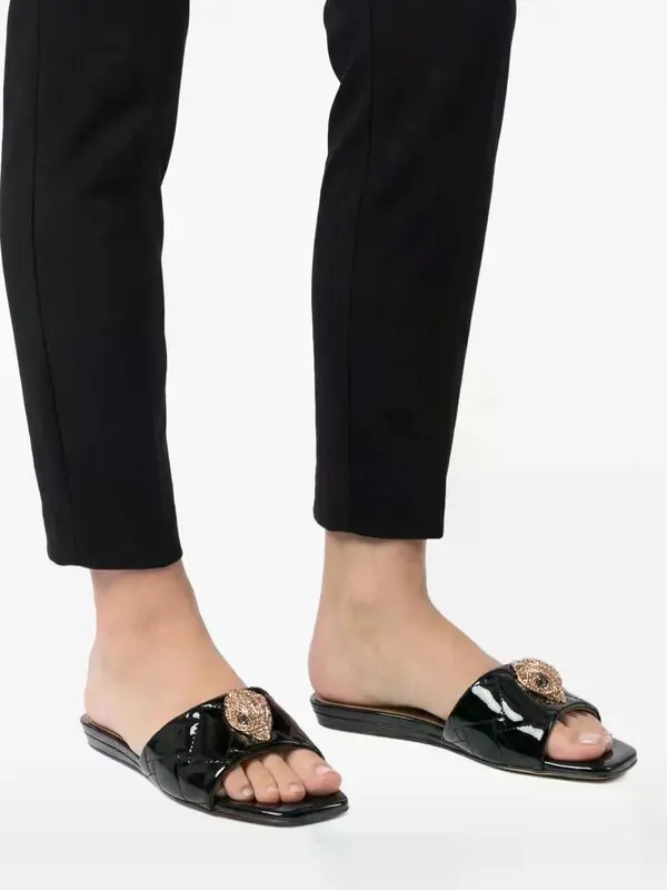 Kurt Geiger Embellished Leather Sandals