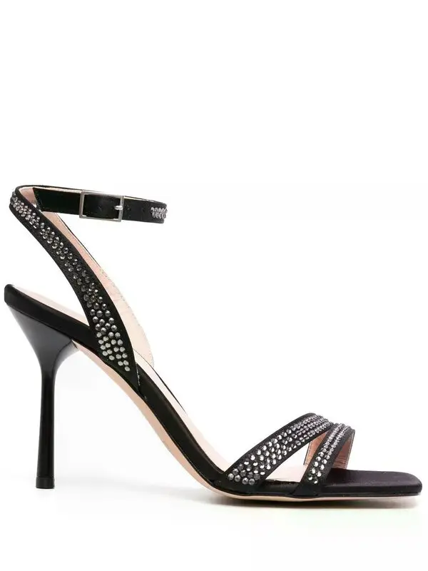 Liu Jo 90mm Embellished Leather Sandals
