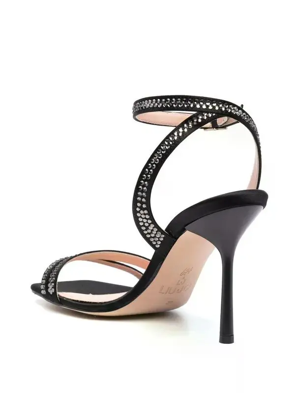 Liu Jo 90mm Embellished Leather Sandals