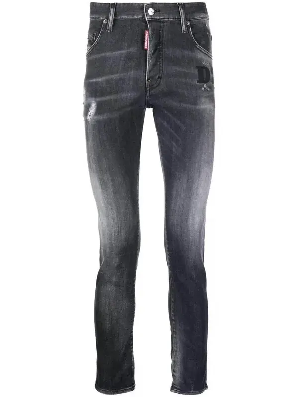 Dsquared2 Faded Skinny-fit Jeans