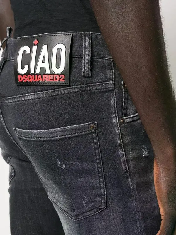 Dsquared2 Faded Skinny-fit Jeans