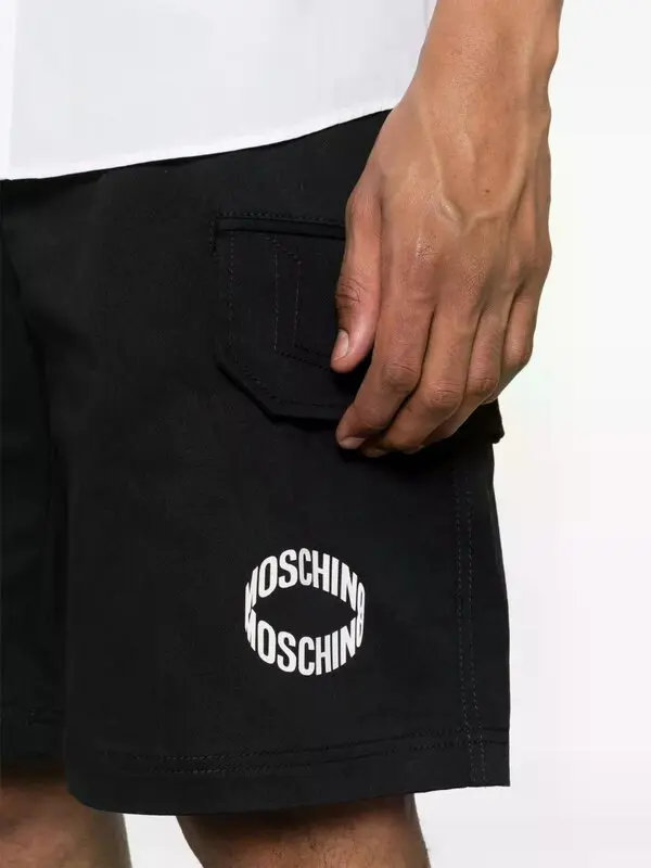 Moschino Logo-print Cargo Shorts